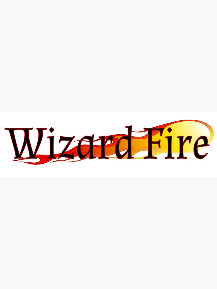 "Wizard Fire Logo" Photographic Print by WizardFire | Redbubble