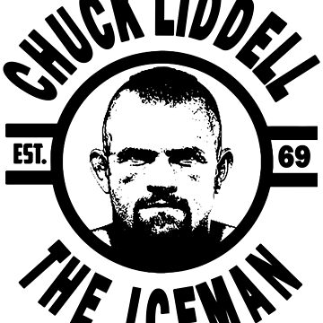 "Chuck Liddell" Sticker for Sale by FightZoneUltra | Redbubble