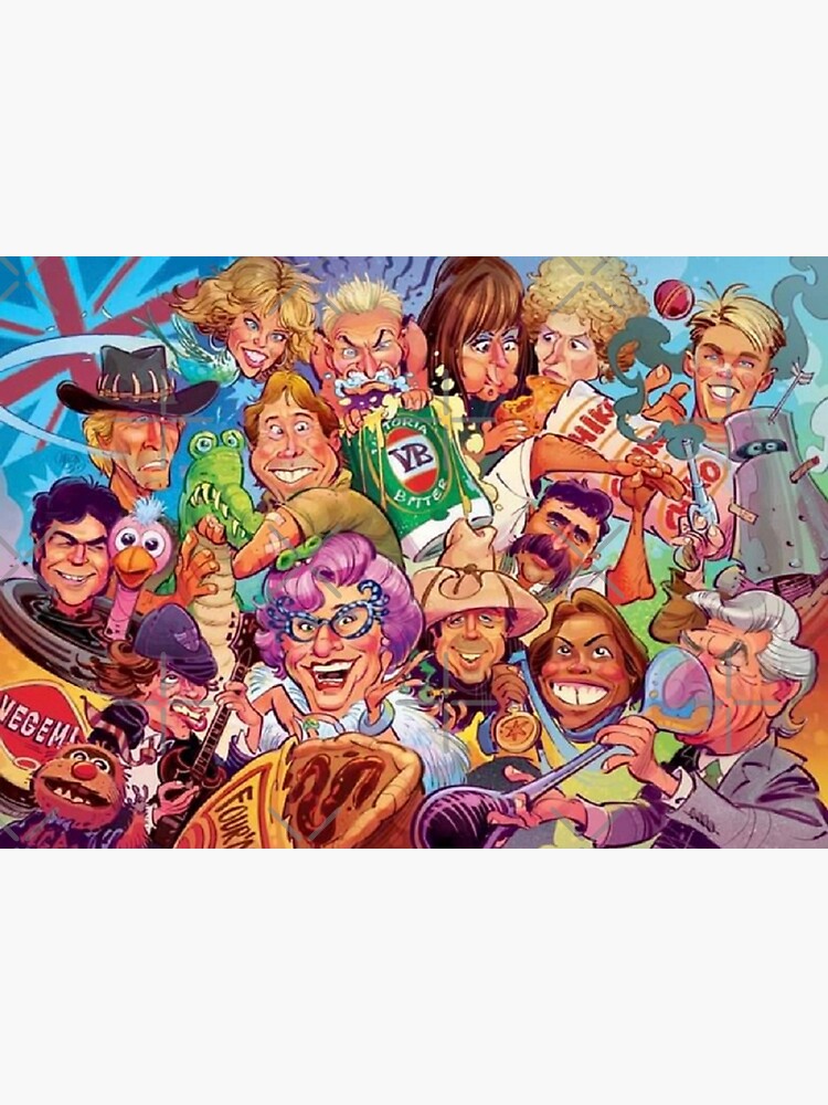 "aussie icons" Sticker for Sale by Kendra148 | Redbubble