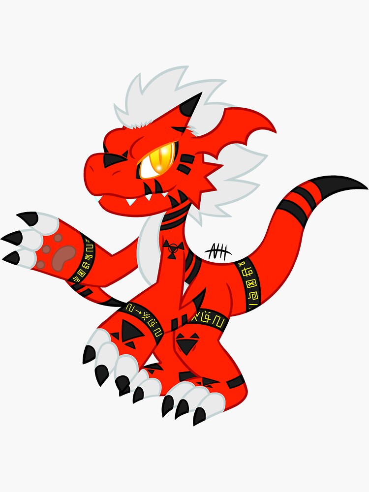 "Chibi Growl Monster" Sticker by TheGreatLucario | Redbubble