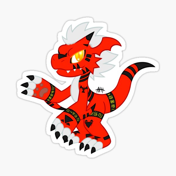 "Chibi Growl Monster" Sticker by TheGreatLucario | Redbubble