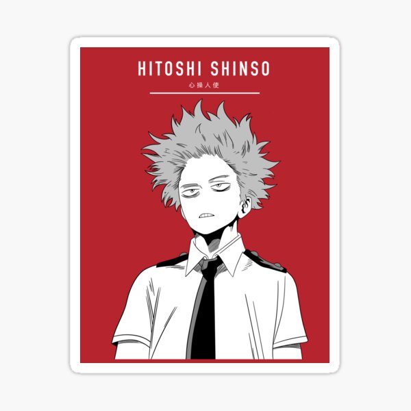 "Shinsou Hitoshi" Sticker for Sale by hiyahiya01 | Redbubble