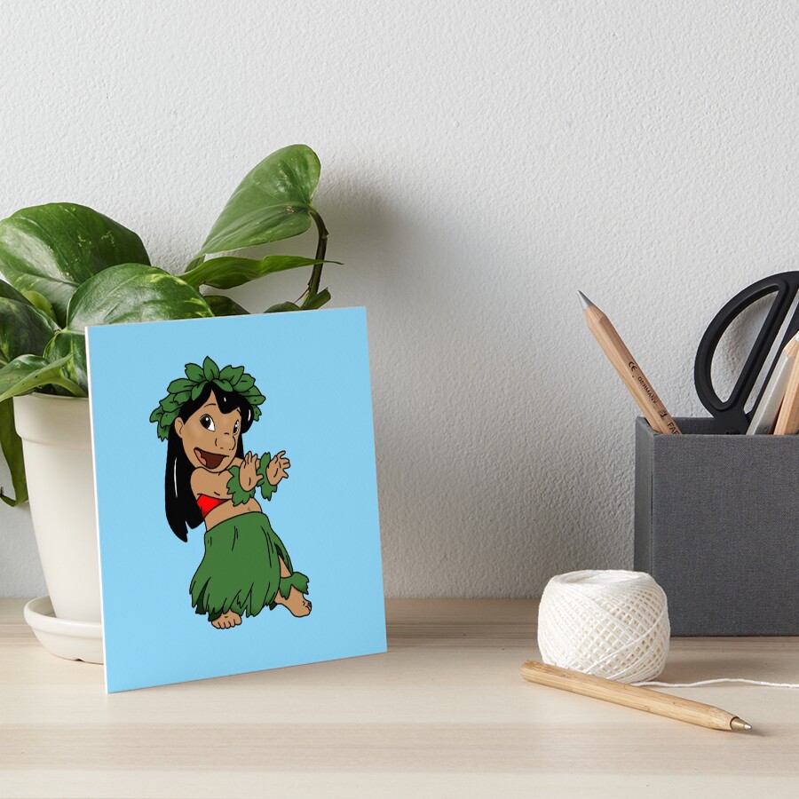 "Lilo And Stitch " Art Board Print for Sale by 7K8fz745 | Redbubble