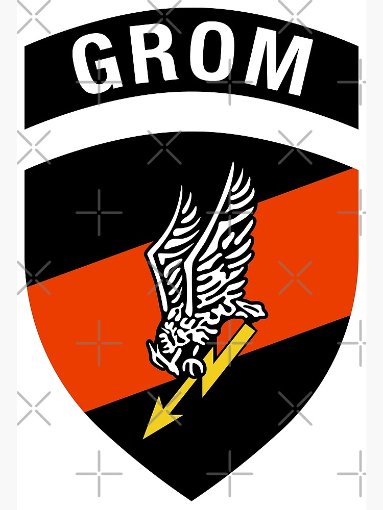 "Polish GROM" Poster for Sale by fareast | Redbubble