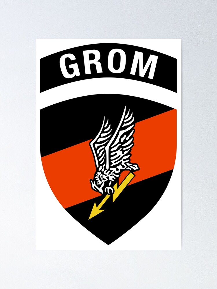 "Polish GROM" Poster for Sale by fareast | Redbubble