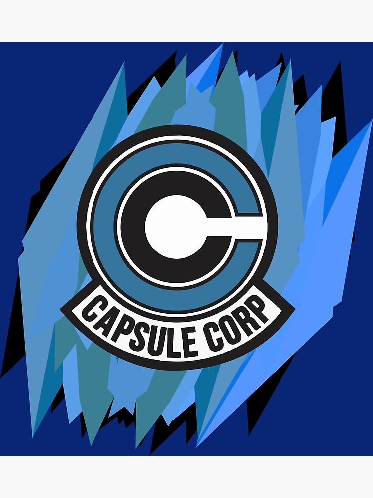 "CAPSULE CORP LOGO" Poster for Sale by alangar | Redbubble