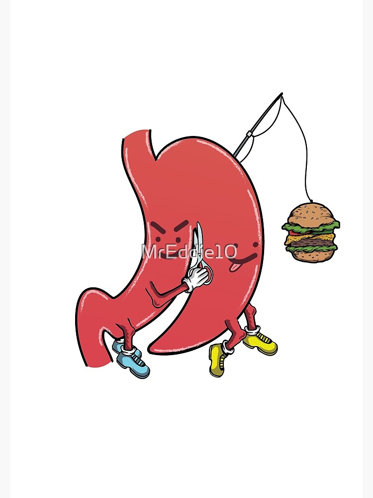 "Cartoon Gastrectomy Bariatric Surgery Gift" Spiral Notebook for Sale ...
