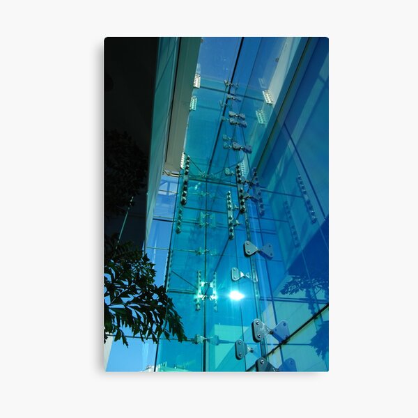"Blue Atrium Photograph" Canvas Print for Sale by nectomanticarts ...