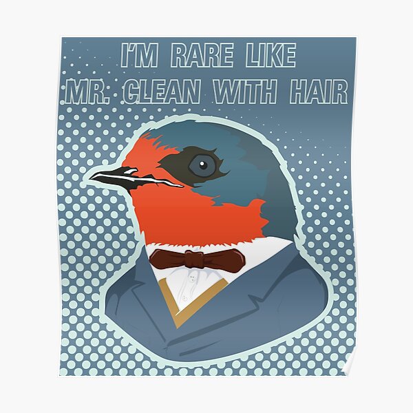 "GANGSTER ROBIN" Poster for Sale by MDRMDRMDR | Redbubble