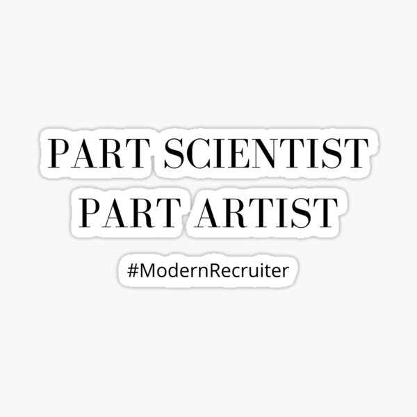 "Funny Recruiting recruiter design quotes" Sticker for Sale by Samana-z ...