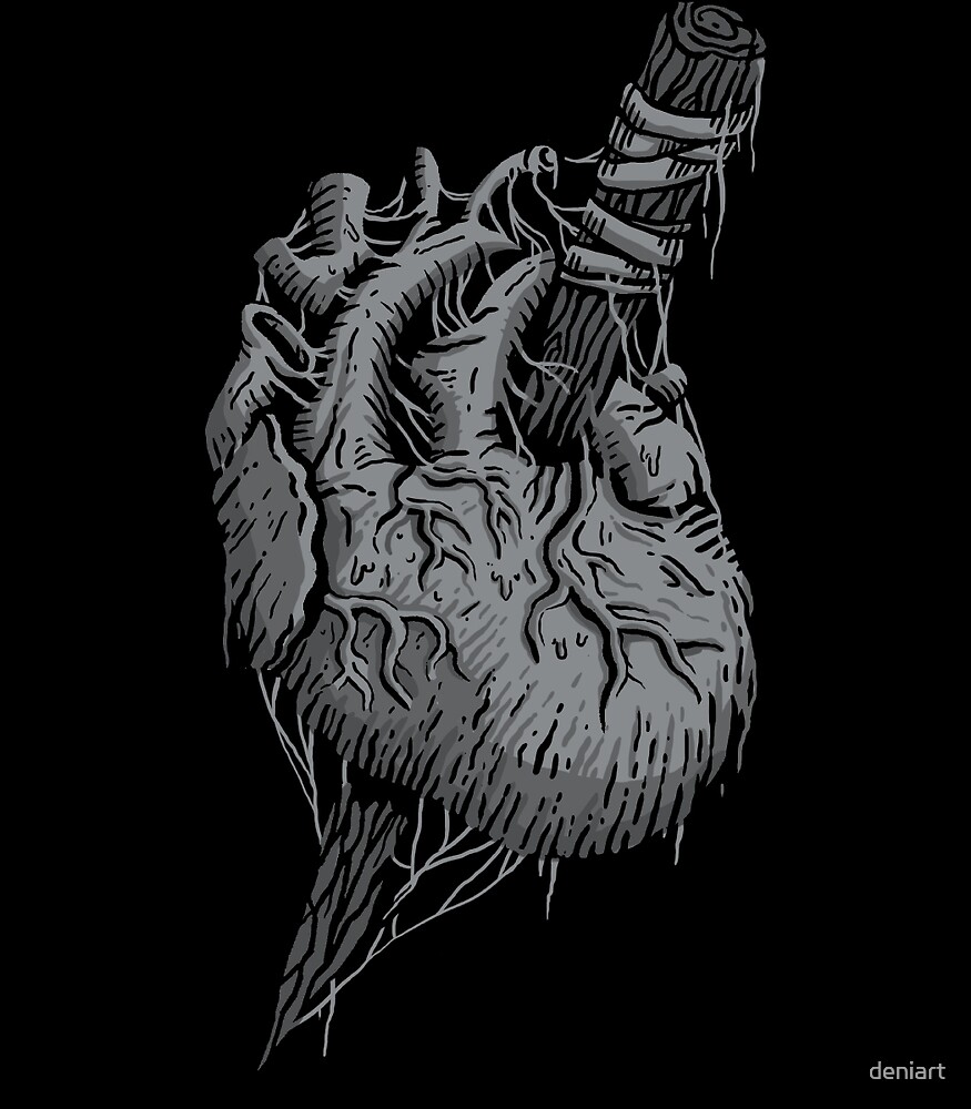 "Vampire Heart" by deniart | Redbubble