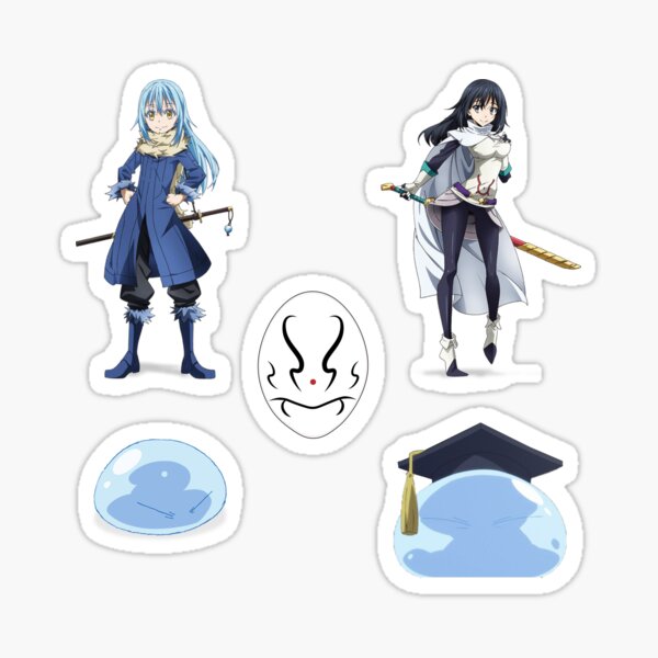 "That Time I got Reincarnated As A Slime Character Pack" Sticker for ...