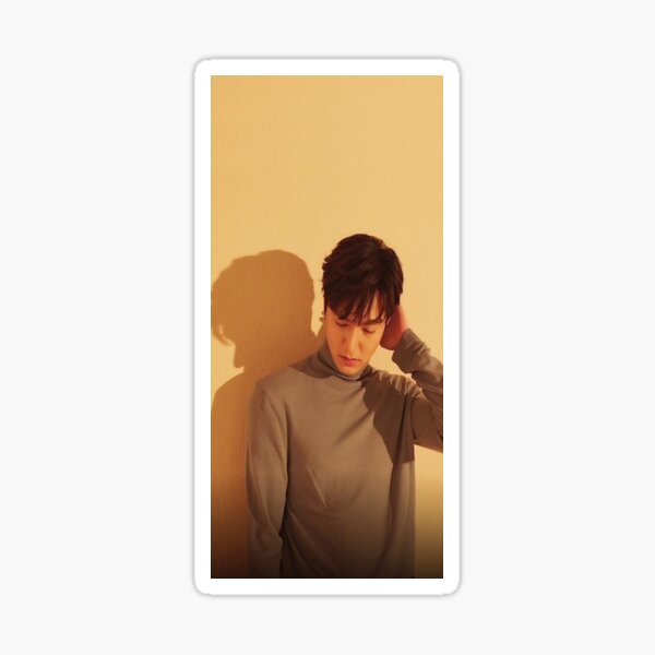"Actor Lee Min-ho" Sticker for Sale by KookDesignZ | Redbubble