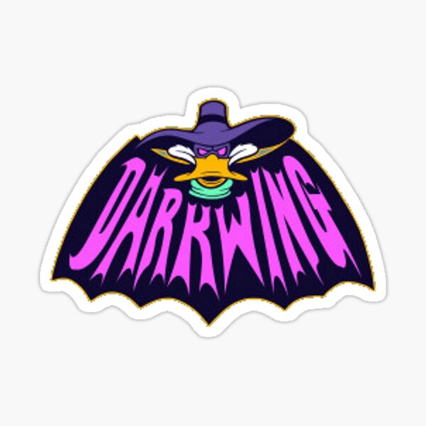 "darkwing duck" Sticker for Sale by sakduwohmuftika | Redbubble