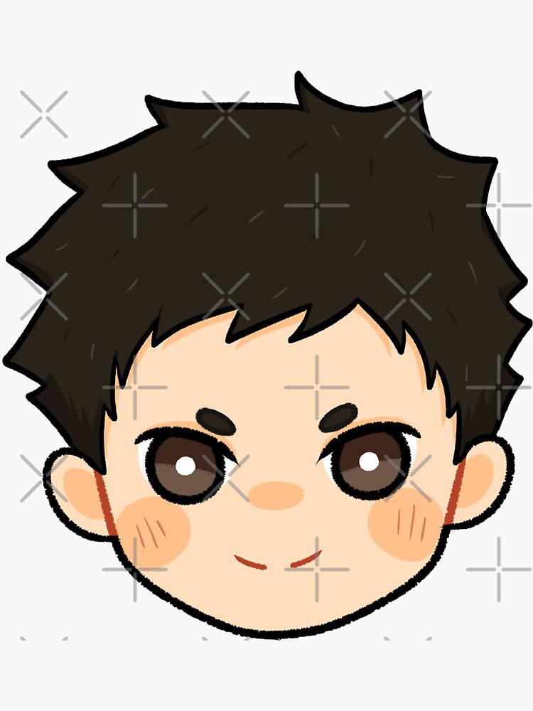 "Daichi Sawamura Chibi" Sticker for Sale by ginreiart | Redbubble