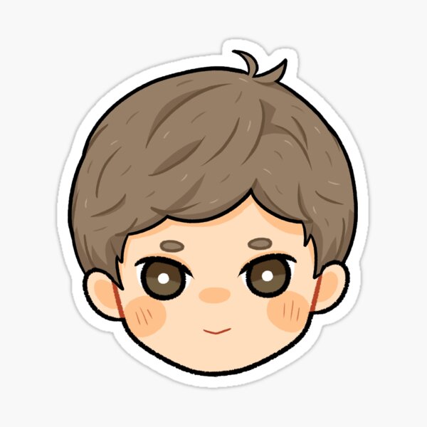 "Yahaba Shigeru Chibi" Sticker for Sale by ginreiart | Redbubble