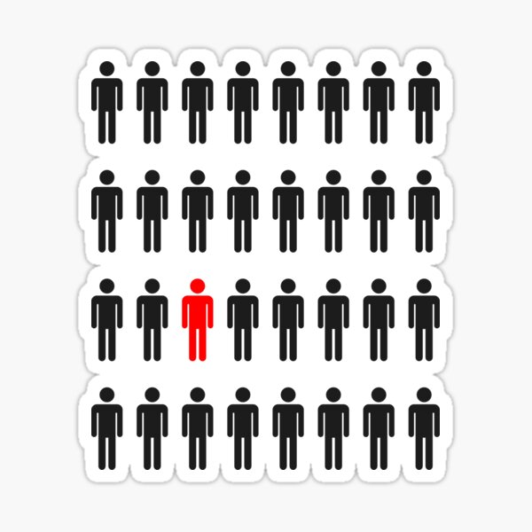 Odd Man Out Stickers | Redbubble