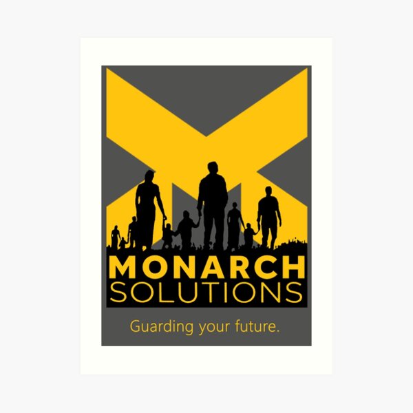 "Quantum Break - Monarch Solutions "Guarding Your Future"" Art Print by ...