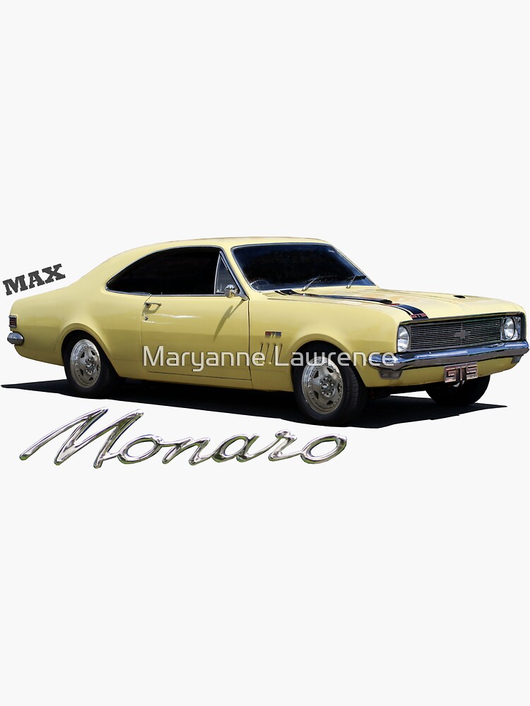 "max monaro" Sticker by kustomz | Redbubble