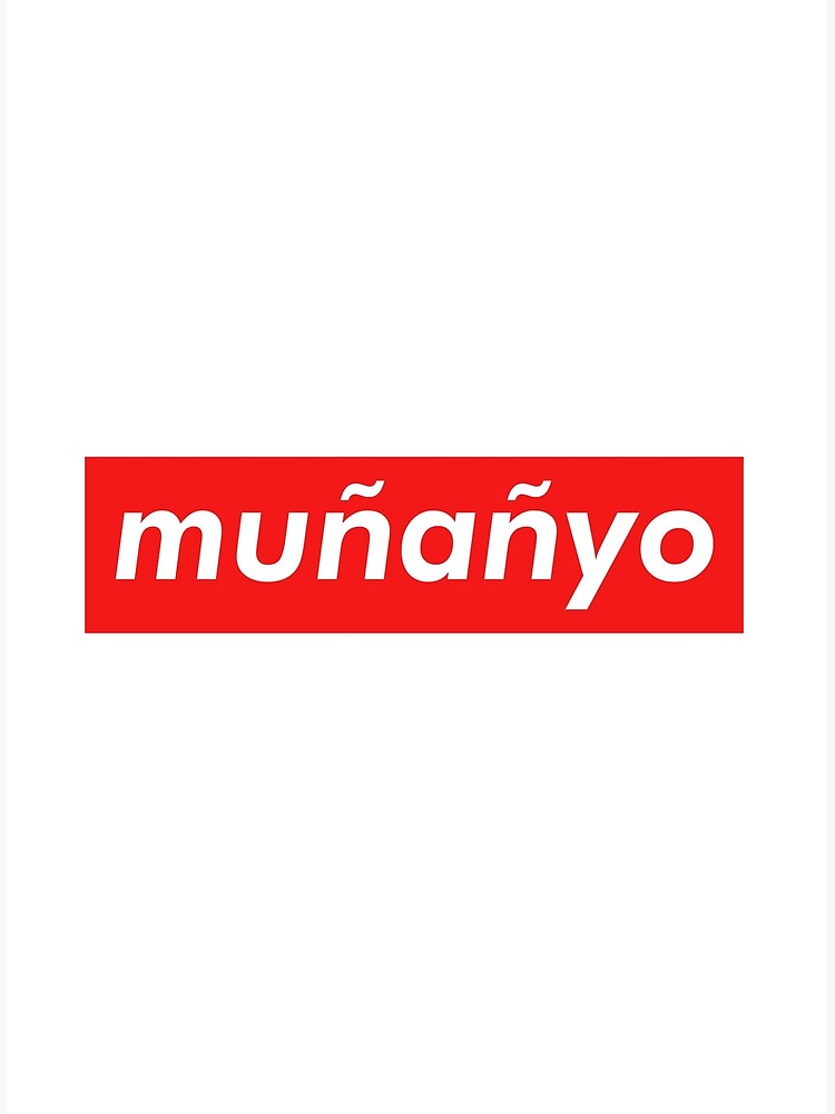 "muñañyo boxlogo tiktok - funny meme quote 2021" Art Print for Sale by ...