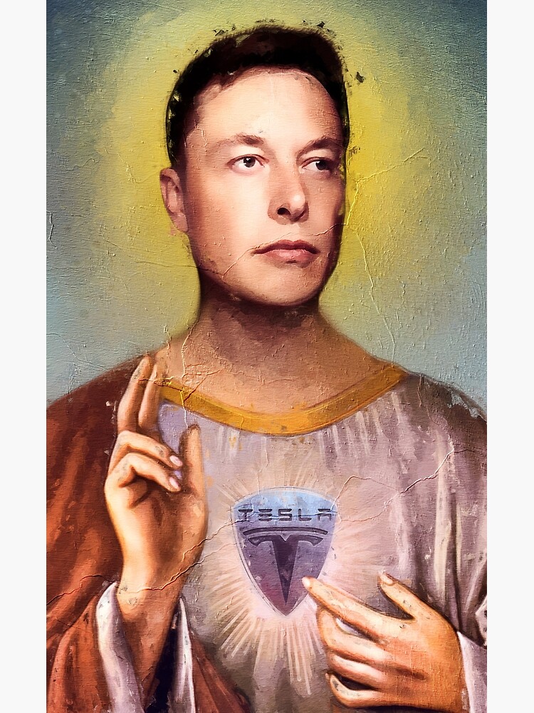 Saint Elon Musk Premium Matte Vertical Poster sold by For Awareness ...
