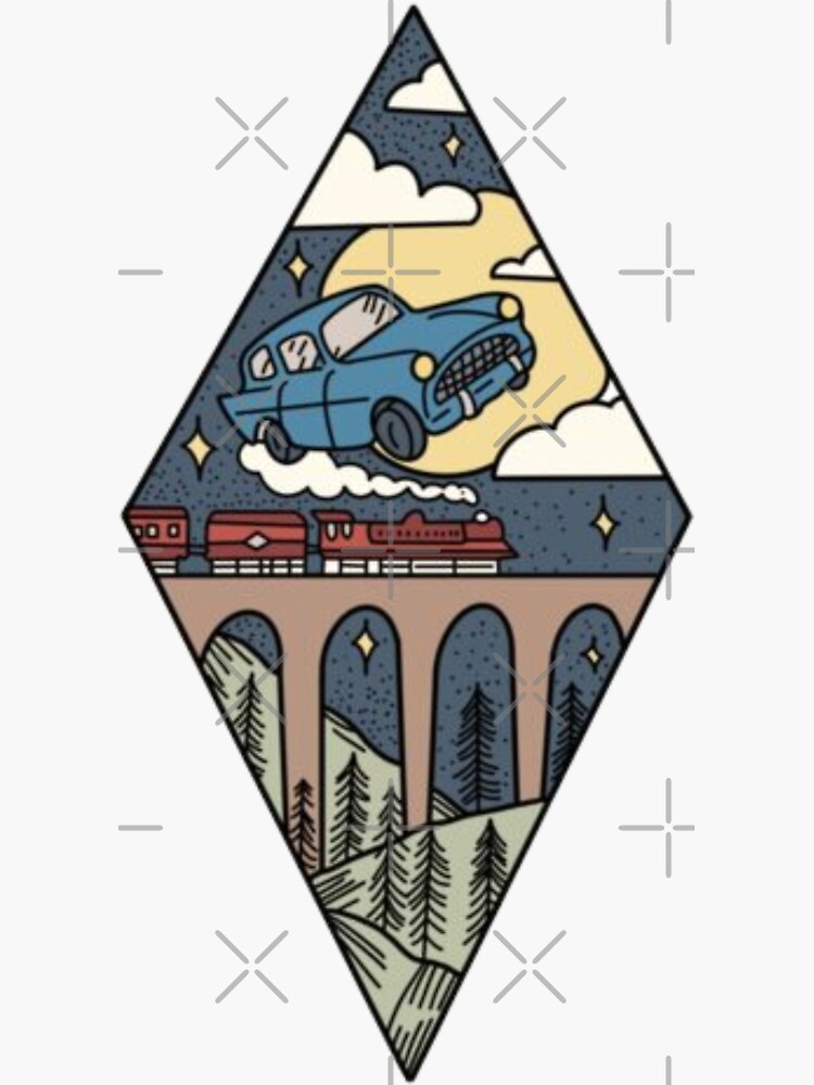 "Magic Transport" Sticker for Sale by LopezDesigns58 | Redbubble