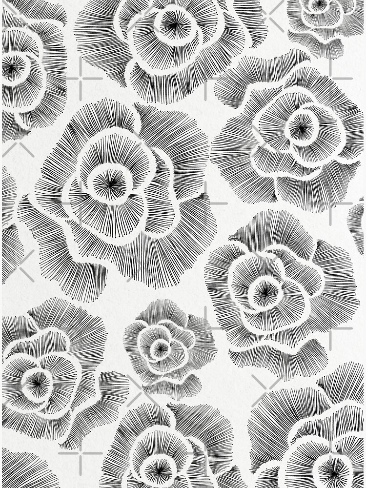 "Botanical zentangle pattern art" Sticker for Sale by AznavourByKarin ...