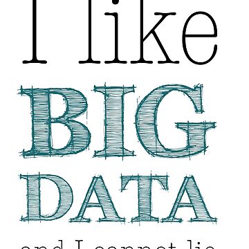 "Big Data" Sticker for Sale by Anna Propas | Redbubble