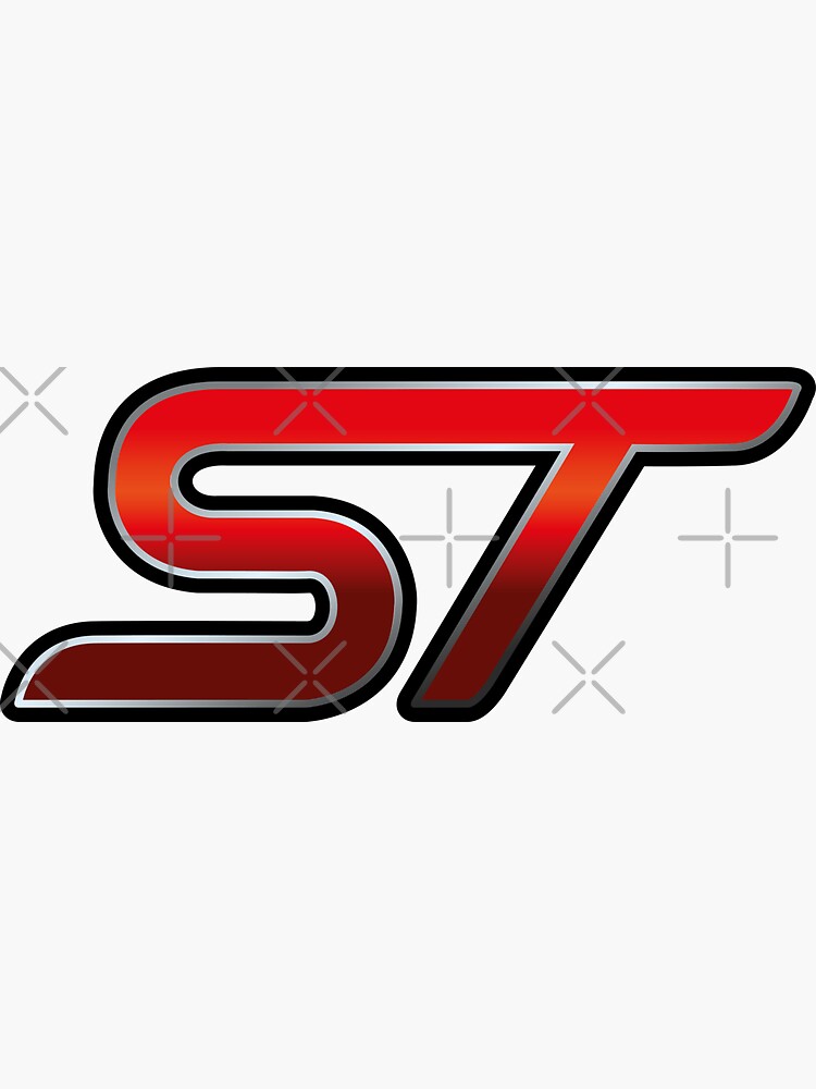"Ford Fiesta ST Logo" Sticker von MarkDDesigns | Redbubble