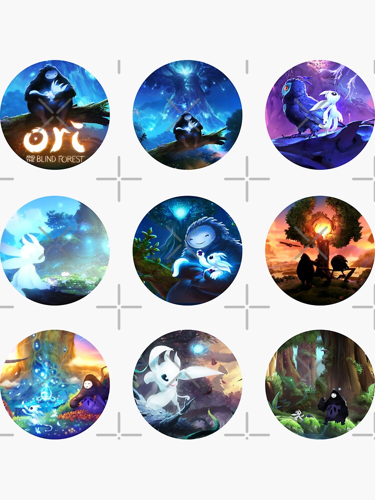 "Ori Stickers Set" Sticker for Sale by stickertopic | Redbubble