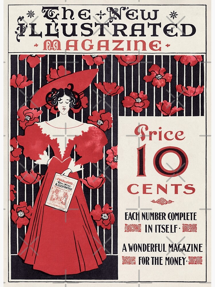 "The New Illustrated Magazine | Vintage 1890–1900" Poster by ...