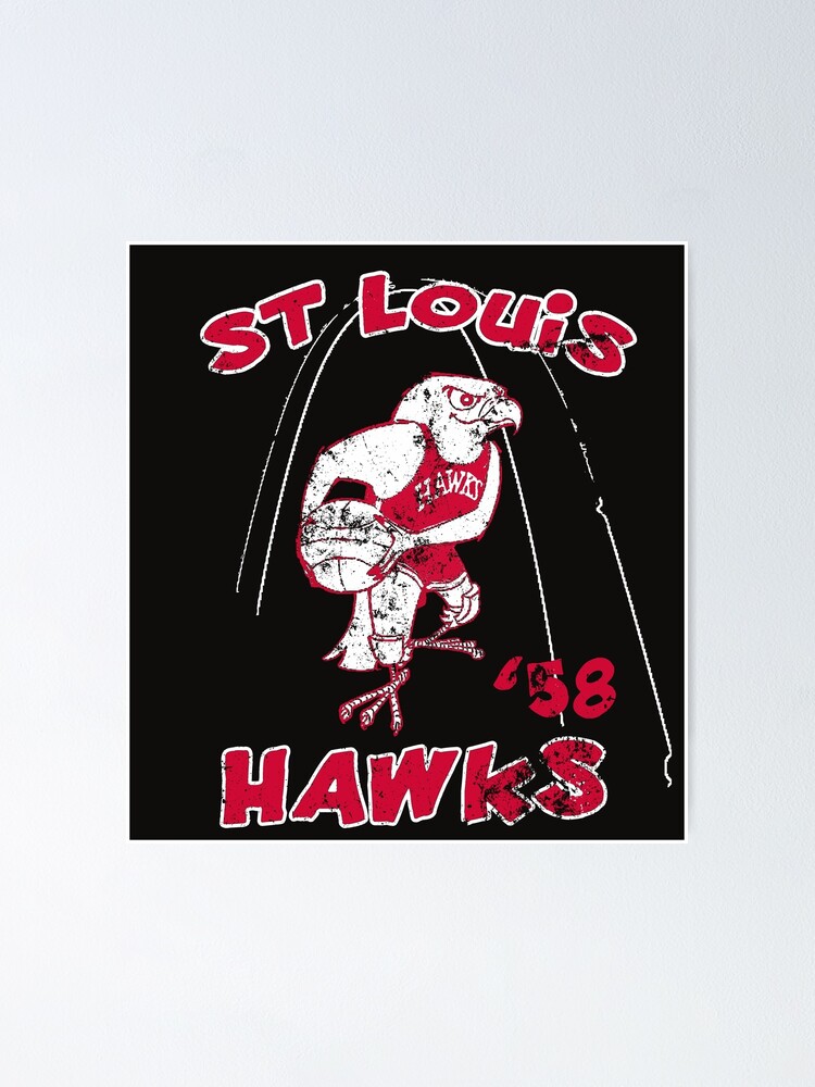 "St Louis Hawks" Poster for Sale by Retrorockit | Redbubble