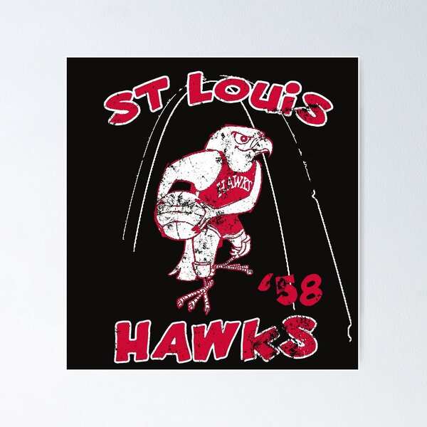 "St Louis Hawks" Poster for Sale by Retrorockit | Redbubble