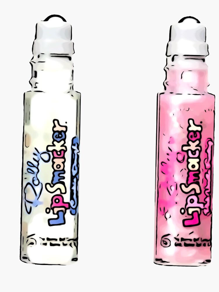 "Lip Smackers 90s Nostalgia " Sticker for Sale by hellostickies | Redbubble