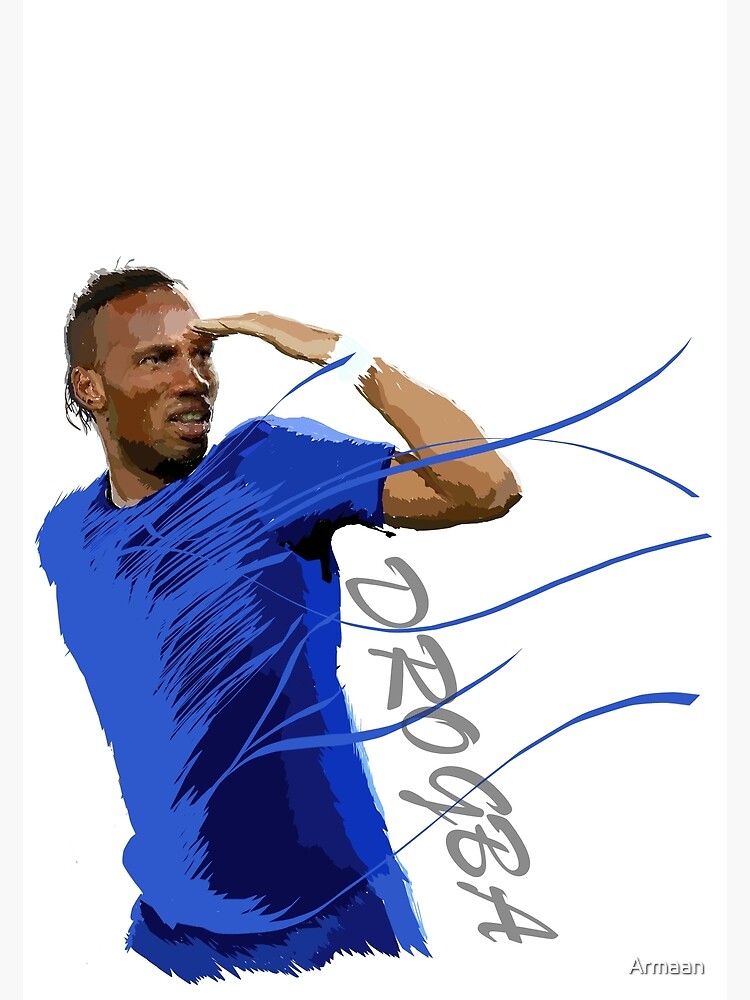"The King of Chelsea - Didier Drogba - Legend" Poster for Sale by ...