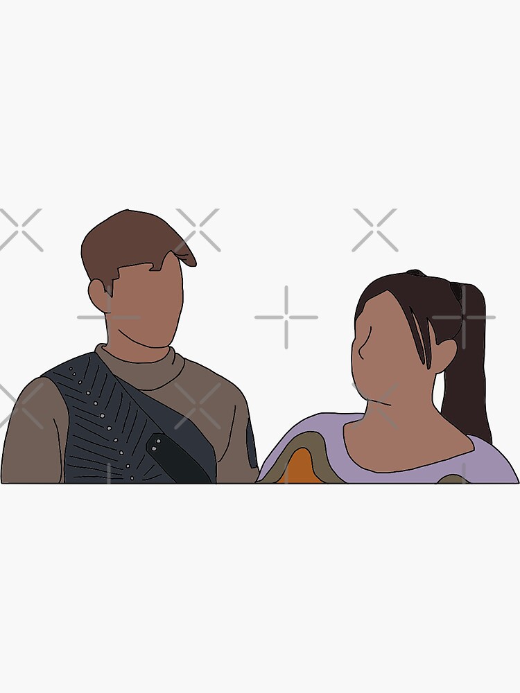 Sticker « Fate: The Winx Saga - Riven et Musa », par melilbri | Redbubble