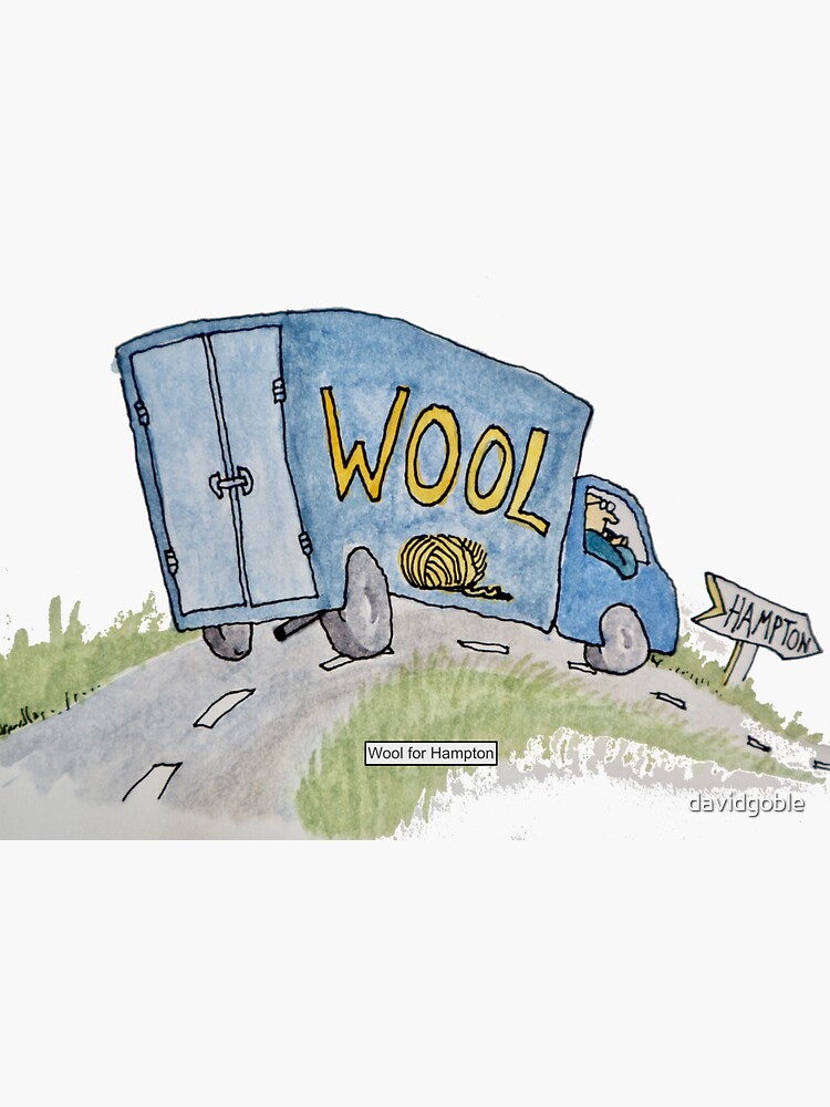 "Wolverhampton" Sticker for Sale by davidgoble | Redbubble