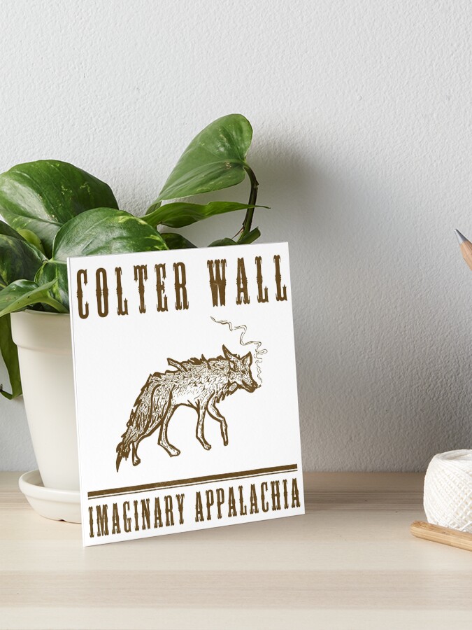 "colter wall imaginary appalachia 2021 nekat12" Art Board Print for ...
