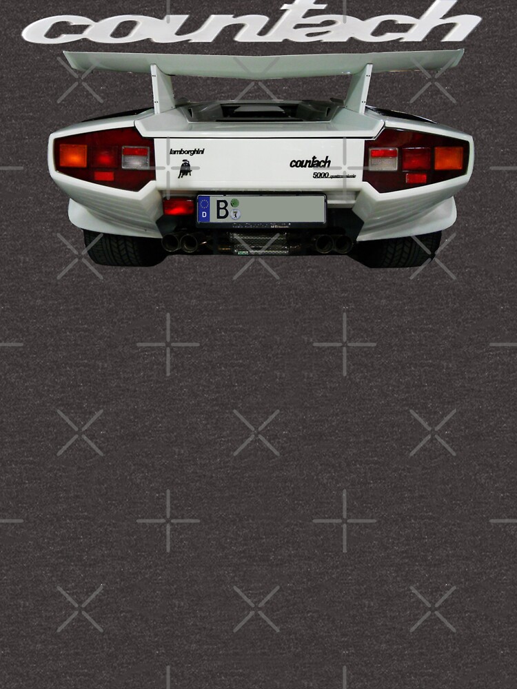 "Lamborghini Countach Supercar Products" T-shirt for Sale by ...