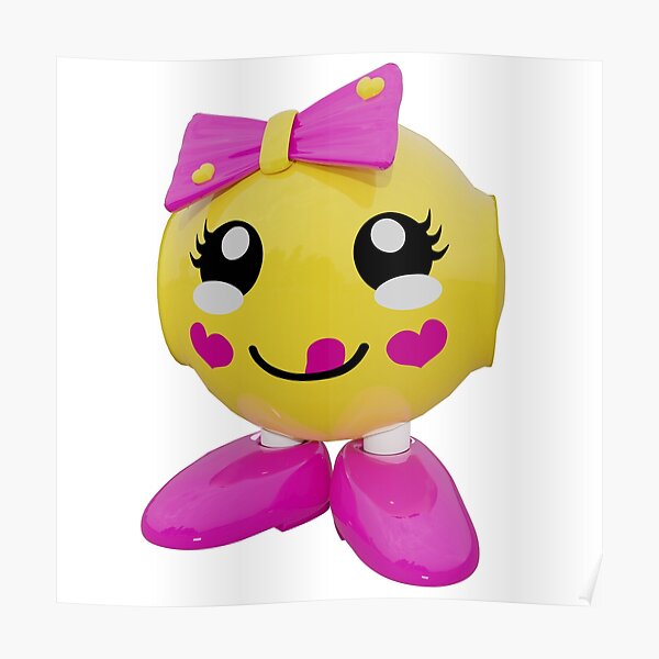 "Sweet tooth robot emoticon" Poster by BubbleundCoon | Redbubble