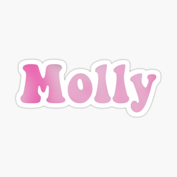"Molly" Sticker for Sale by Bebouna | Redbubble