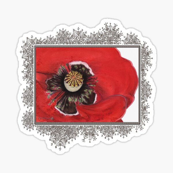"Remembrance" Sticker for Sale by JMcCombie | Redbubble