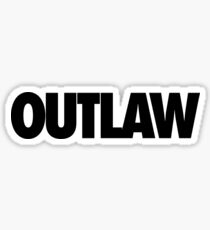 Outlaw Stickers | Redbubble