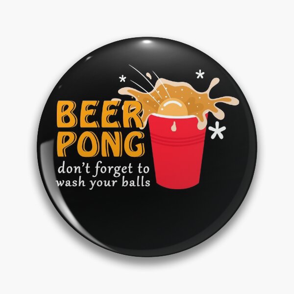 Tailgator Game Day Beer Pong Pins and Buttons for Sale | Redbubble