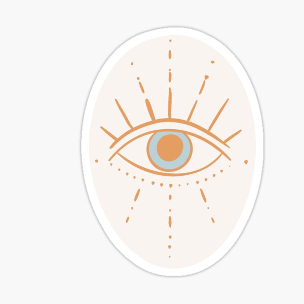 "Eye Sticker" Sticker for Sale by Hannaheq | Redbubble