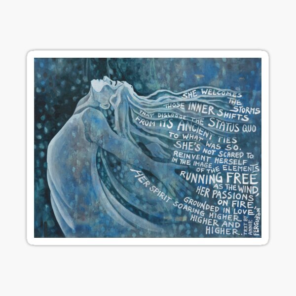 I Am The Storm Stickers | Redbubble