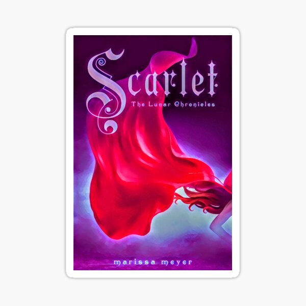 "Bright Scarlet" Sticker for Sale by KaydenWalker | Redbubble
