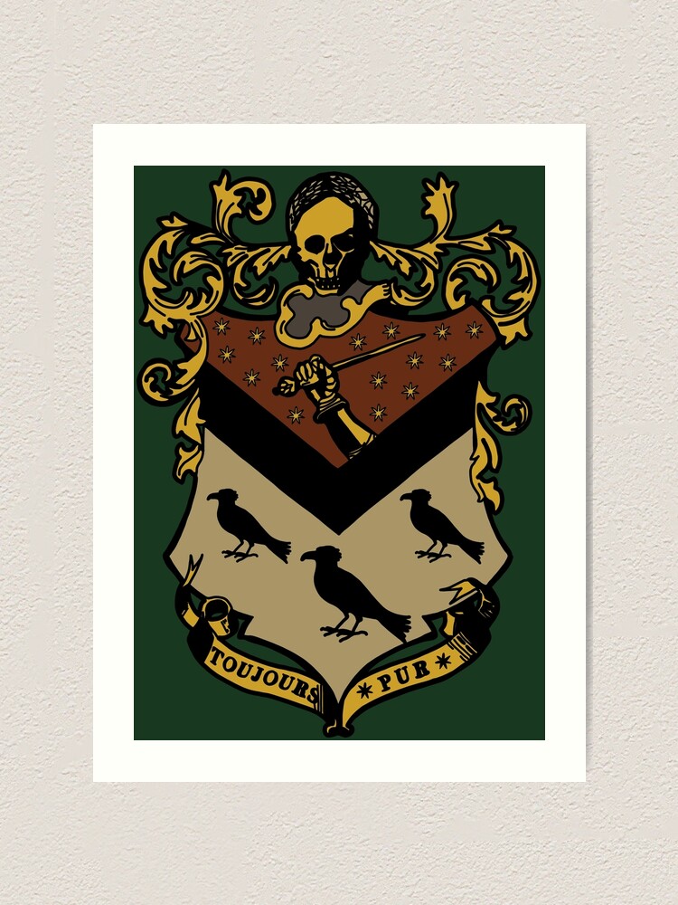 "Black Family Crest" Art Print for Sale by taliahb | Redbubble