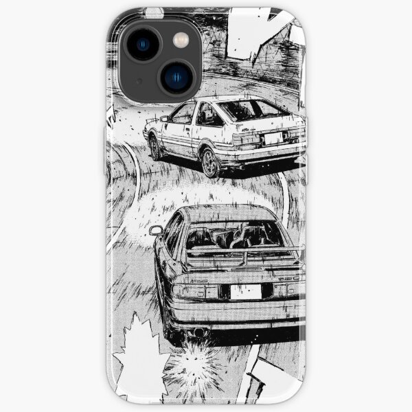 "Initial D Manga Panel AE86 VS RX7" iPhone Case for Sale by GeeknGo ...