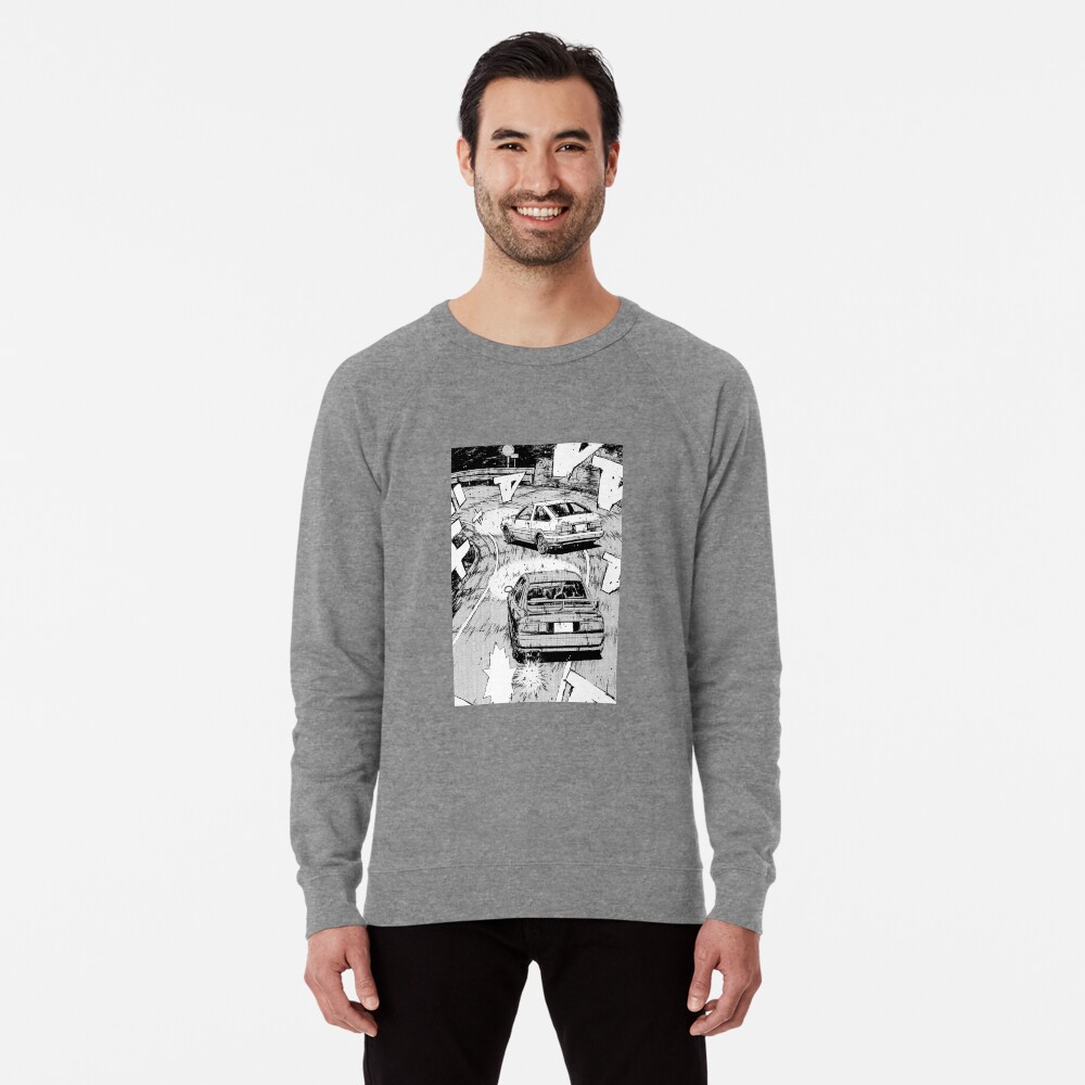 "Initial D Manga Panel AE86 VS RX7" Sticker for Sale by GeeknGo | Redbubble